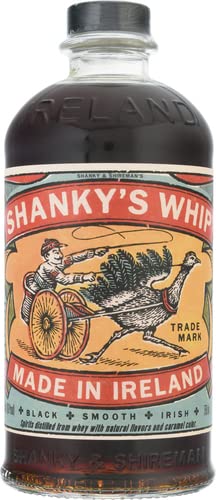 Amazon.com: SHANKY'S WHIP Black Irish Whiskey Liqueur Original ...