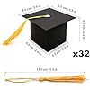 Amazon.com: INKNOTE 32 Pcs Graduation Cap Gift Box Graduation Party ...