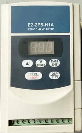 Amazon.co.jp: E2-2P5-H1A 220V 2.3A 0.4KW 0.5HP Frequency Converter VFD ...
