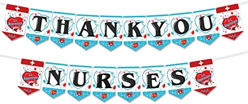 Amazon.com: 2025 Nurse Appreciation Week Decorations, Thank You Nurse ...