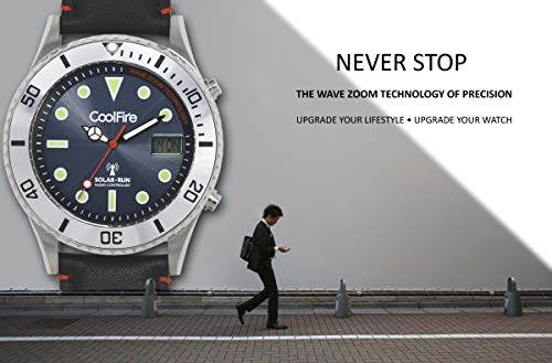 Buy Solar Atomic Super Luminous Diver Watch ! 45mm Stainless Steel ...