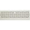 Accord ABBBWHB15 Baseboard Register with Wicker Design, 15-Inch(Duct ...