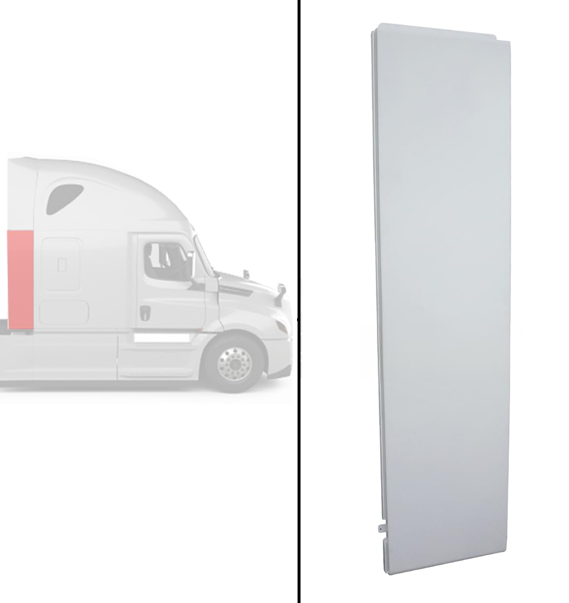 Amazon.com: Freightliner Cascadia 2008-2024 Semi Truck Behind Cab Cabin ...