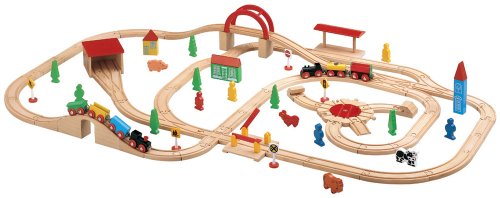 Maxim Wooden Train Set in Box : Amazon.in: Toys & Games