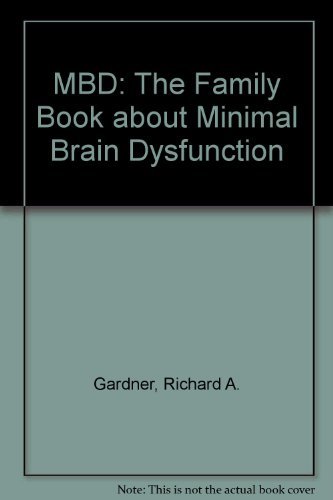 Amazon.com: MBD: the family book about Minimal Brain Dysfunction (Part ...