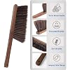 Amazon.com: Hand Broom Brush,Natural Wooden Handle Soft Bristles ...