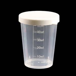 Plastic Measuring Cups, Clear Container Measuring Jug for Mixed Pills ...