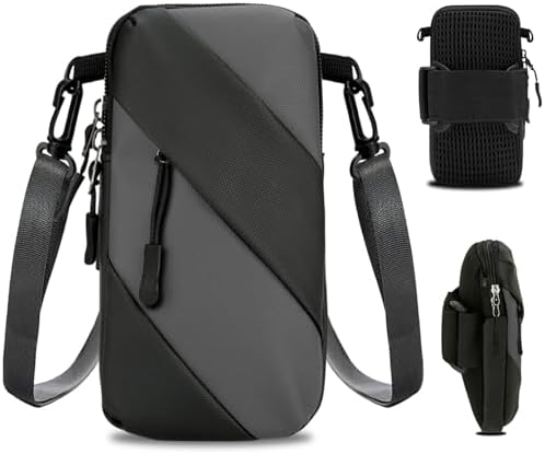 Amazon.com: Armband Cell Phone Holder for Running,Crossbody Shoulder ...