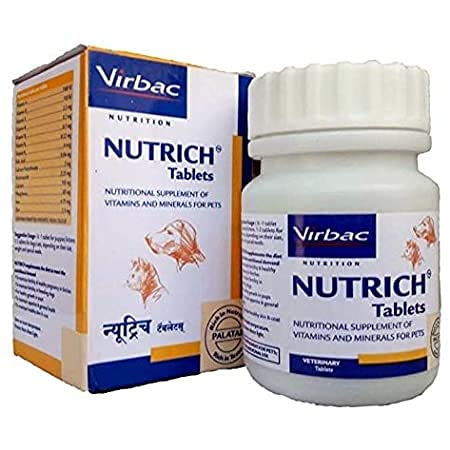 Nutrich Tablets Nutritional Supplements of Vitamins and Minerals for ...