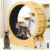 ・ブランド:iimono117・製造元:iimono117・モデル:ranner・製造元/メーカー部品番号:ranner・🐈大型遊具に猫ちゃんも大はしゃぎ！猫の定期的なランニングは、血糖値を下げ、肥満率を下げるのに役立ちます。運動不足やスト...