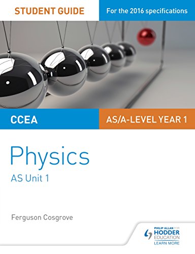 CCEA AS Unit 1 Physics Student Guide: Forces, energy and electricity ...