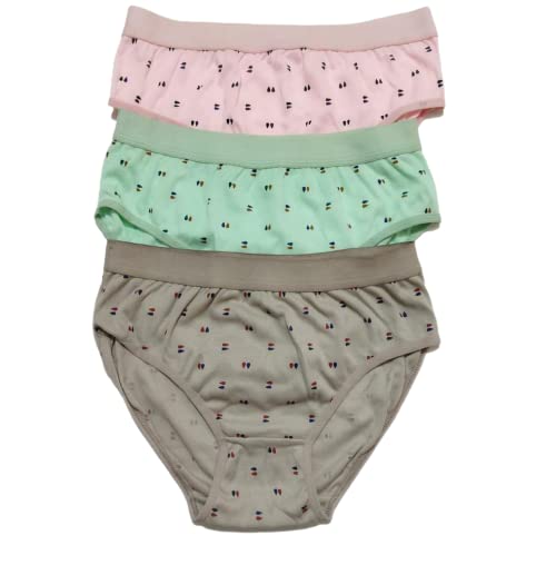 Buy Lenzey Women's Cotton Mid high, Waist Comfort Panty Briefs/Hipster ...