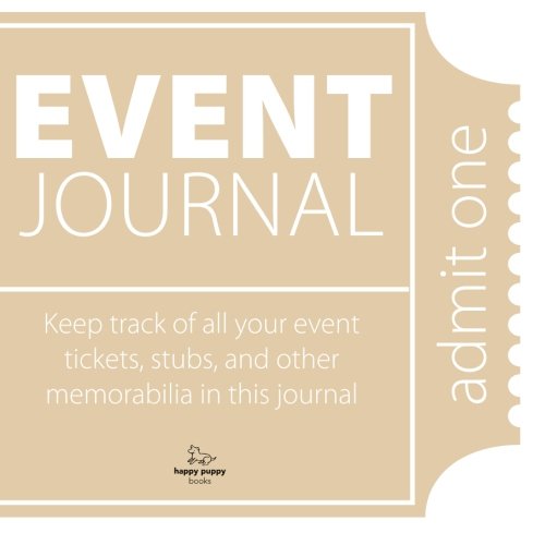 Event Journal: Puppy, Happy: 9781468028478: Amazon.com: Books