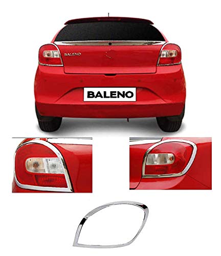 HRH Automobile - Chrome Tail Light Cover Baleno Set of 2 Pcs. : Amazon ...