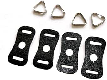 Amazon.com : ThtRht 4 Pack Camera Strap Lug Ring Triangle Split Rings ...