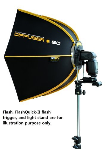 Speedbox Diffuser-60 - Professional 23" (23" x 20") Rigid Hexagonal ...