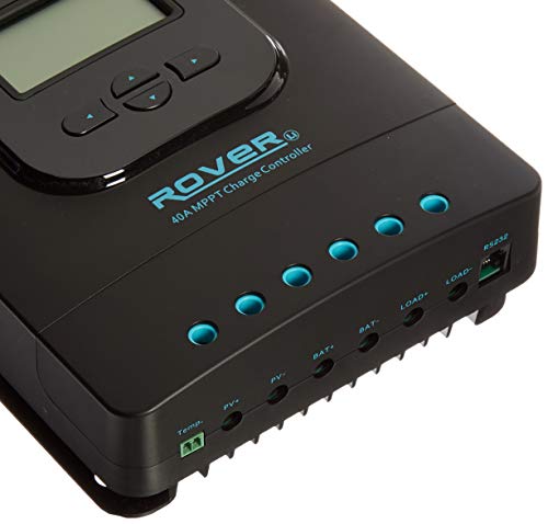 Renogy Rover 40 Amp MPPT Solar Charge Controller Battery Regulator with ...