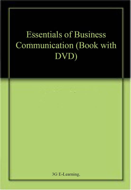 Essentials of Business Communication (Book with DVD): 3G E-Learning ...