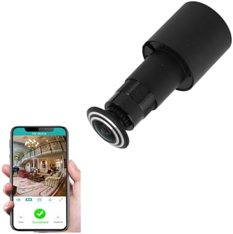 Amazon.com: Door Peephole Camera, 1080P HD Smart video doorbel,Two Way ...
