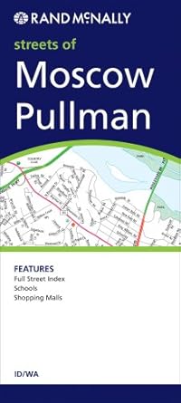 Champion Map Moscow, Idaho/Pullman, Washington: 9780528876554: Amazon ...