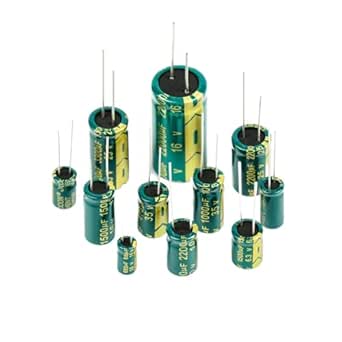 Aluminum Electrolytic Capacitor High Frequency Low 6.3V 10V 16V 25V 35V 50V 63V 100V 400V 450V ...