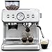 Amazon.com: COWSAR Espresso Machine 15 Bar, Semi-Automatic Espresso Maker with Bean Grinder and ...