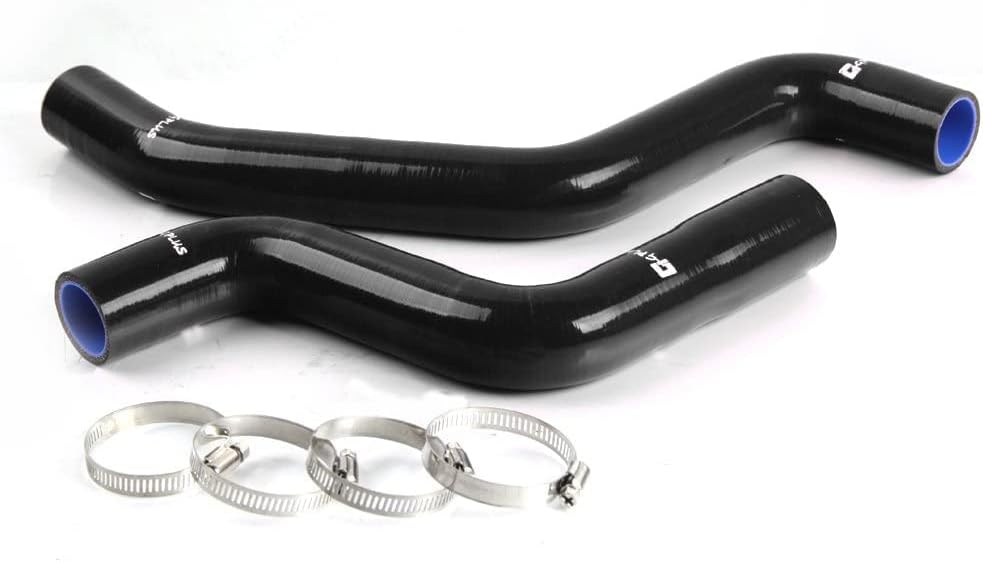 Amazon.com: G-PLUS Silicone Radiator Coolant Hose Kit Clamps Compatible ...