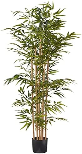 Nearly Natural 5294 Bamboo Silk Tree, 6-Feet, Green : Amazon.ca: Home