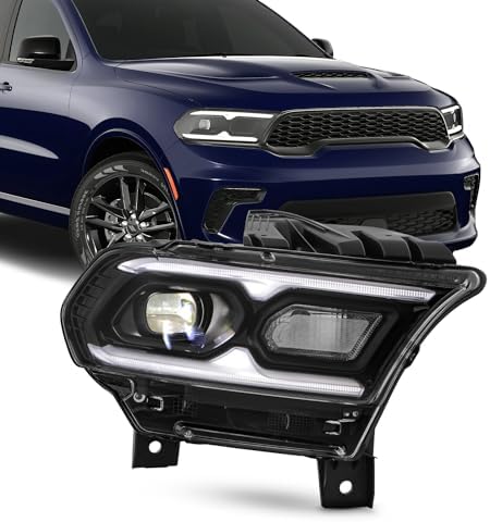 Amazon.com: FIONE for Dodge Durango Headlight Assembly 2021 2022 ...