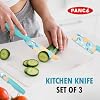 Buy PANCA Knife Set of 3 Stainless Steel Knives for Kitchen| Sharp Edge ...