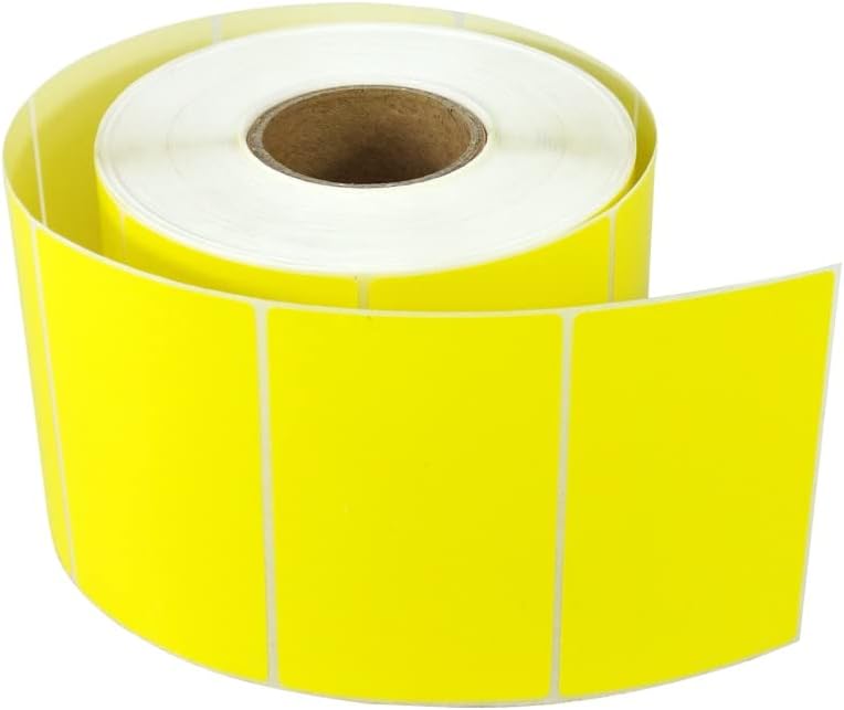 BlackDreams® Chromo Barcode Paper Labels Stickers roll Print with ...