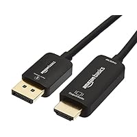 Amazon.com: Amazon Basics Uni-Directional DisplayPort to HDMI Display ...