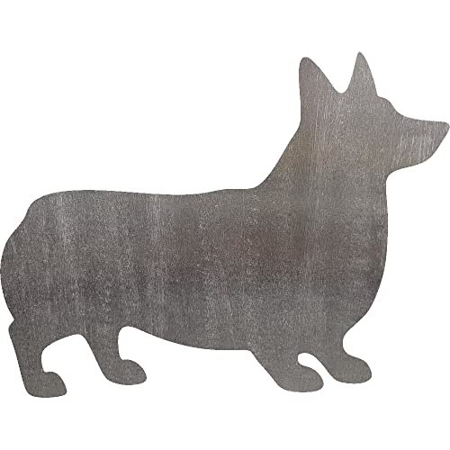 Amazon.com: Corgi Metal Cutout Shape, Wall Art Decoration for Home ...