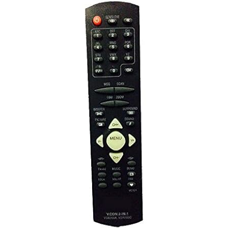 Buy Digital Plus Videocon VSR200C / VSR200A (2 in 1) Crt Tv Remote (DP ...