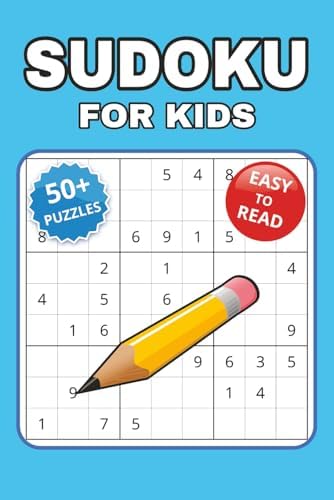 Sudoku for Kids: Sudoku Puzzle Book for Kids | Help Calm the Mind ...