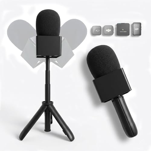 Mic Holder Stand for DJI Mic Mini/3/2 RODE Wireless Microphone Desk ...