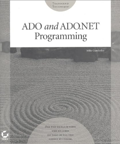 ADO and ADO.NET Programming: Gunderloy, Mike: 9780782129946: Amazon.com: Books