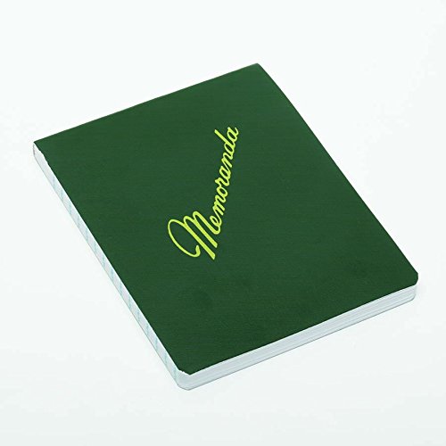 Amazon.com: Memorandum Book 3.5" x 4.5" with Top Sewn Bound and 144 ...