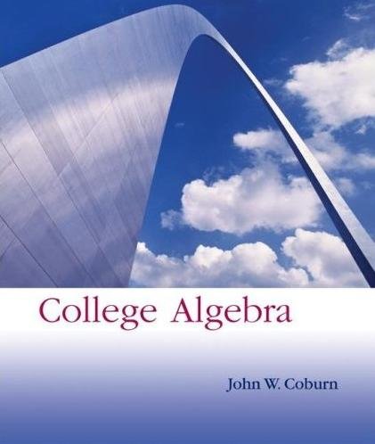 College Algebra With Mathzone Annotated : Coburn: Amazon.in: Books