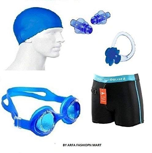 Arfa-Best Quality Swimming Costume,Trunk one Piece/Nose Ear Plug ...