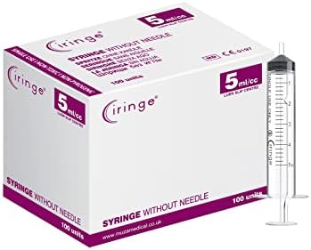 Terumo 5 ml Disposable Syringe - Pack of 100 : Amazon.co.uk: Business ...