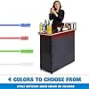 Amazon.com: GoBar Portable Bar Table with Multi-Color LED Lights ...