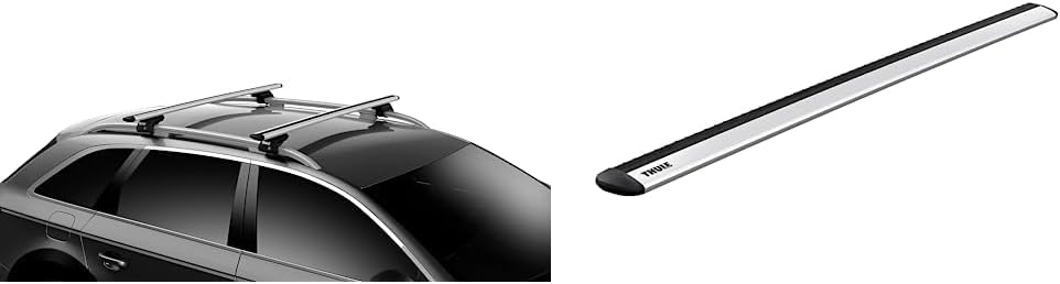 Thule Raised Rail Evo for raised railings & Wingbar Evo 2 Pack 127 ...