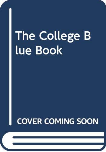 Amazon.com: The College Blue Book: 6 Volume set: 9780028664491 ...
