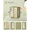 SONGMICS Jewellery Box 360° Rotating, Jewellery Organiser with 5 ...