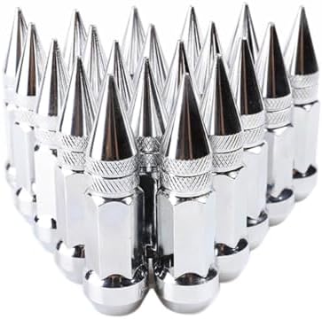 Amazon.com: Osilly 20PCS M12x1.5 Car Wheel Lug Nuts with Pointed Cap ...