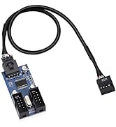 Amazon.com: ELECTOP Micro USB Female to 2 Micro USB Male Splitter Cable ...