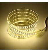 Amazon.com: pcningled AC 120V LED Strip Lights 10M 32.8ft Warm White ...