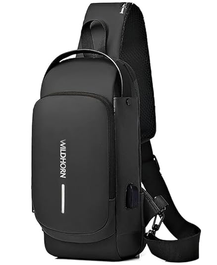 Buy WildHorn AeroShield Waterproof Anti-Theft Sling Bag for Men & Women ...