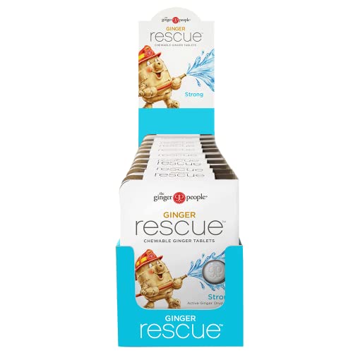 Ginger Rescue Chewable Tablets by The Ginger People – Drug Free ...